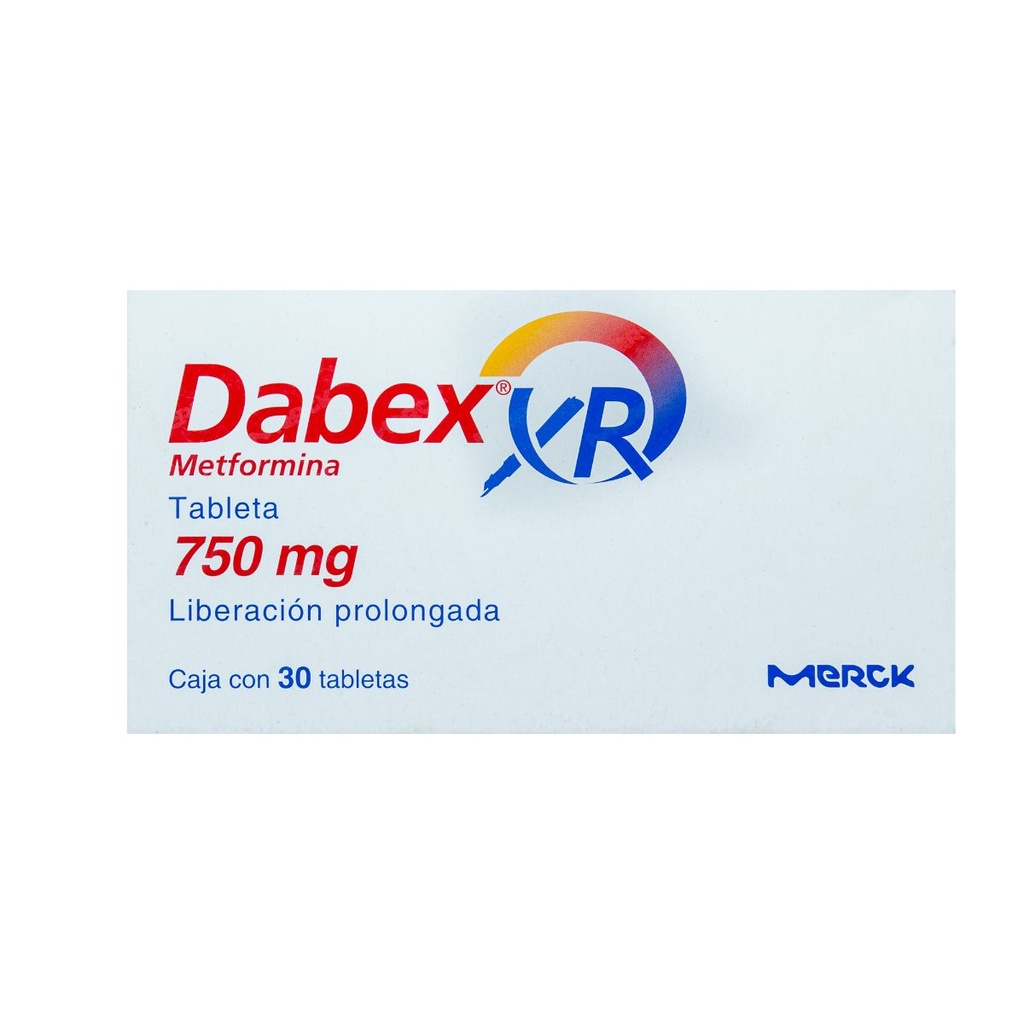 DABEX XR 750MG TABLETAS LP CON 30 | Farmacias MV